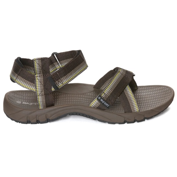 Rafters | Shoes | Rafters Mens Horizon Sport Sandal Brown Multi ...